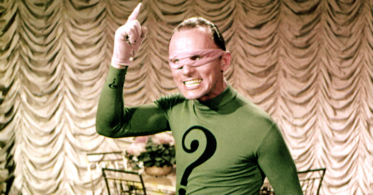 Frank Gorshin: Batman’s Most Puzzling Villain | thewritelife61